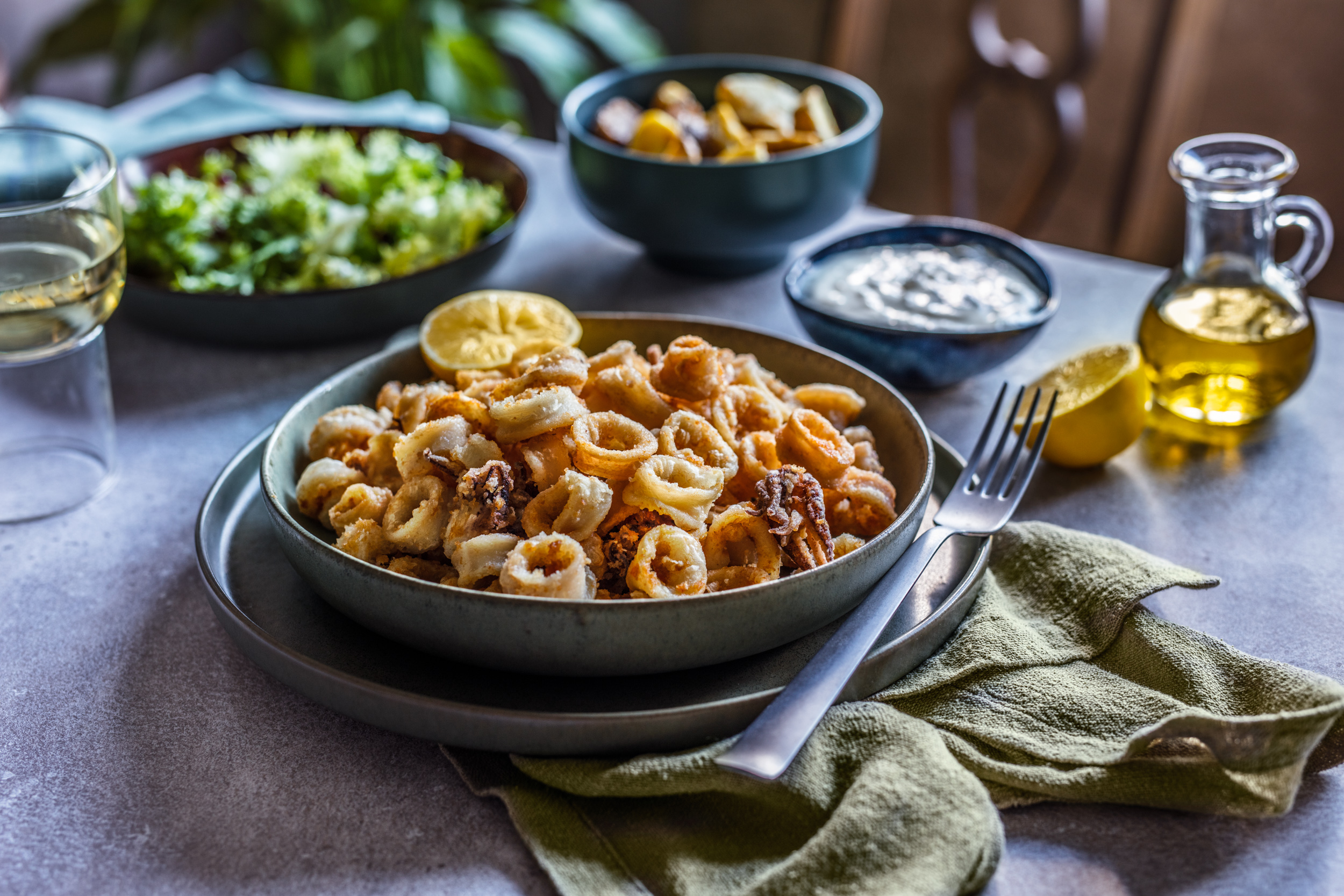 Pržene lignje - Vegeta