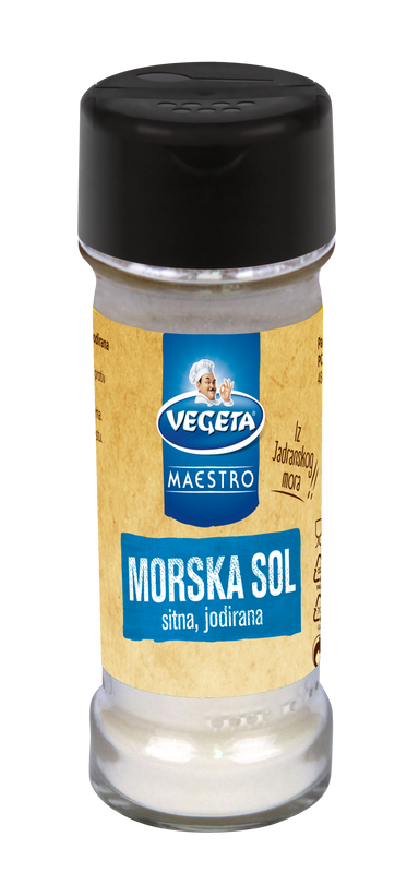 Sea salt fine iodised - Vegeta