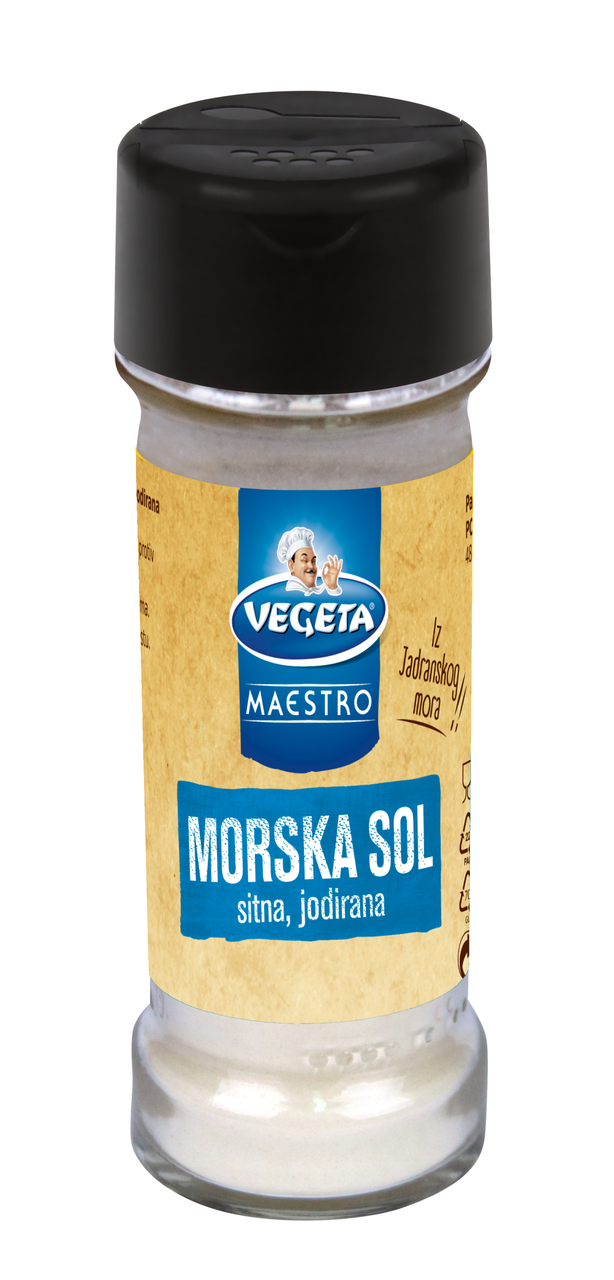 Sea salt fine iodised - Vegeta