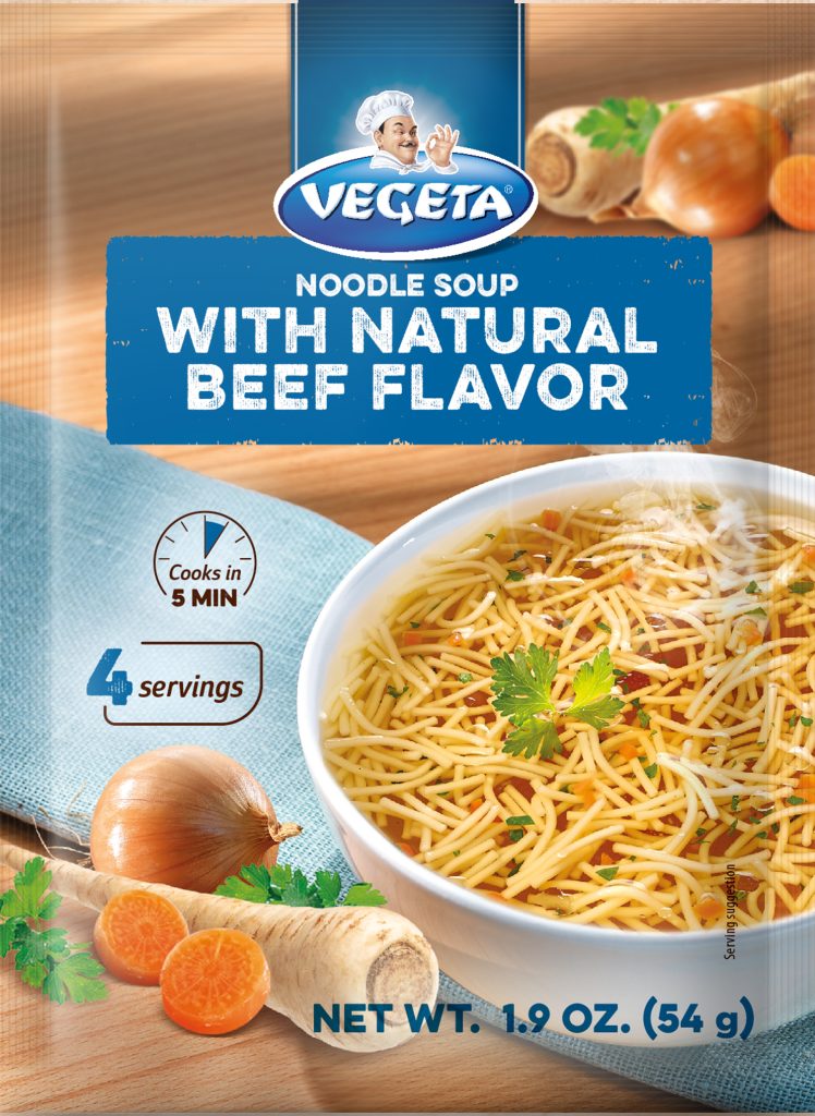 NOODLE SOUP WITH NATURAL BEEF FLAVOR - Vegeta